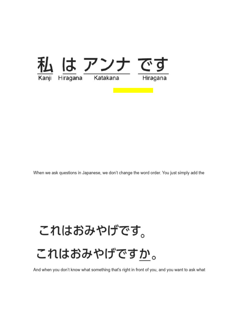 Easy Japanese Grammar | PDF | Japanese Language | Linguistic Morphology