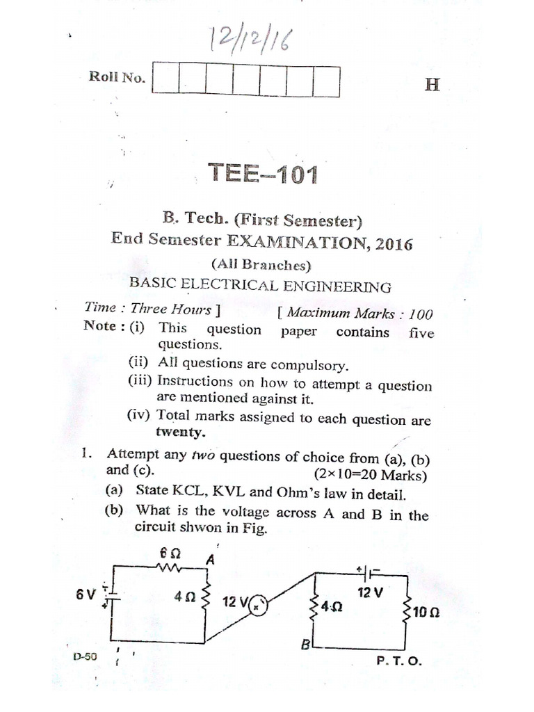 tee101_endsem_2016 | PDF