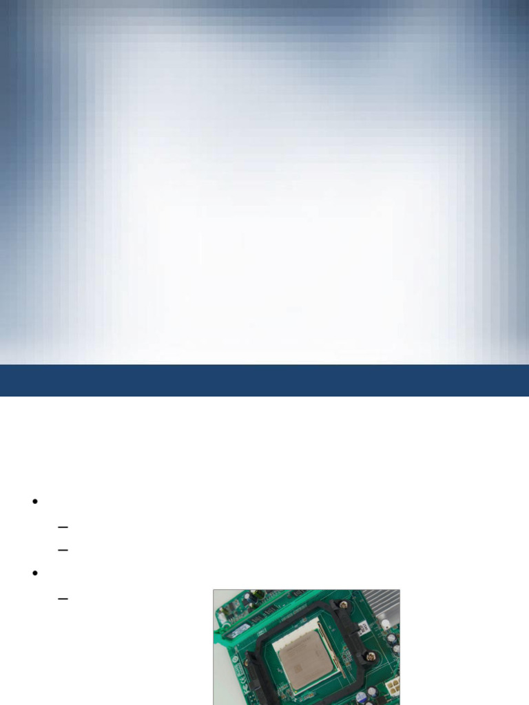 Supporting Processors and Upgrading Memory | PDF | Computer Hardware | Computer Architecture