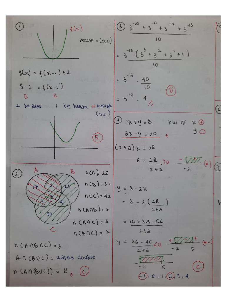 Pembahasan Soal Tryout Liburan 2 PK | PDF