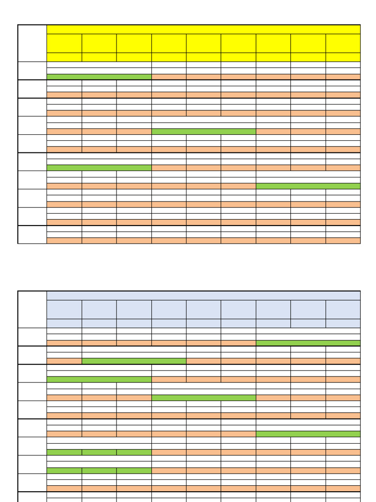 Student Time Table 16-6-25 | PDF