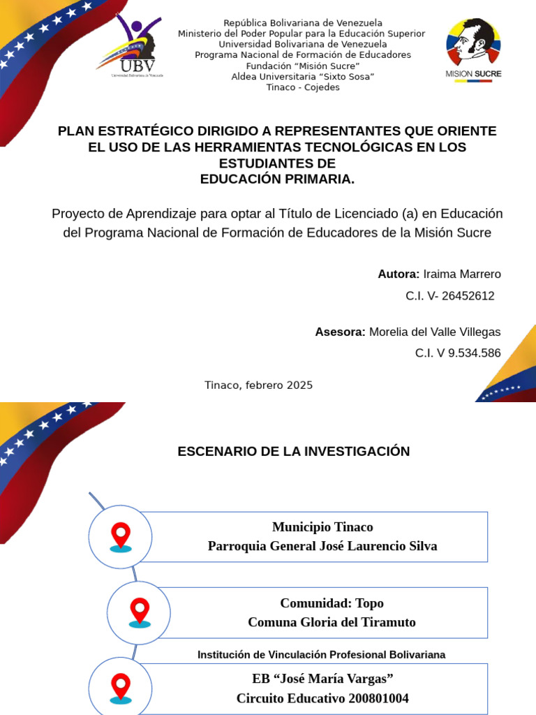 Modelo Diapositivas Pa Pnfe Mision Sucre | PDF | Enseñando | Internet