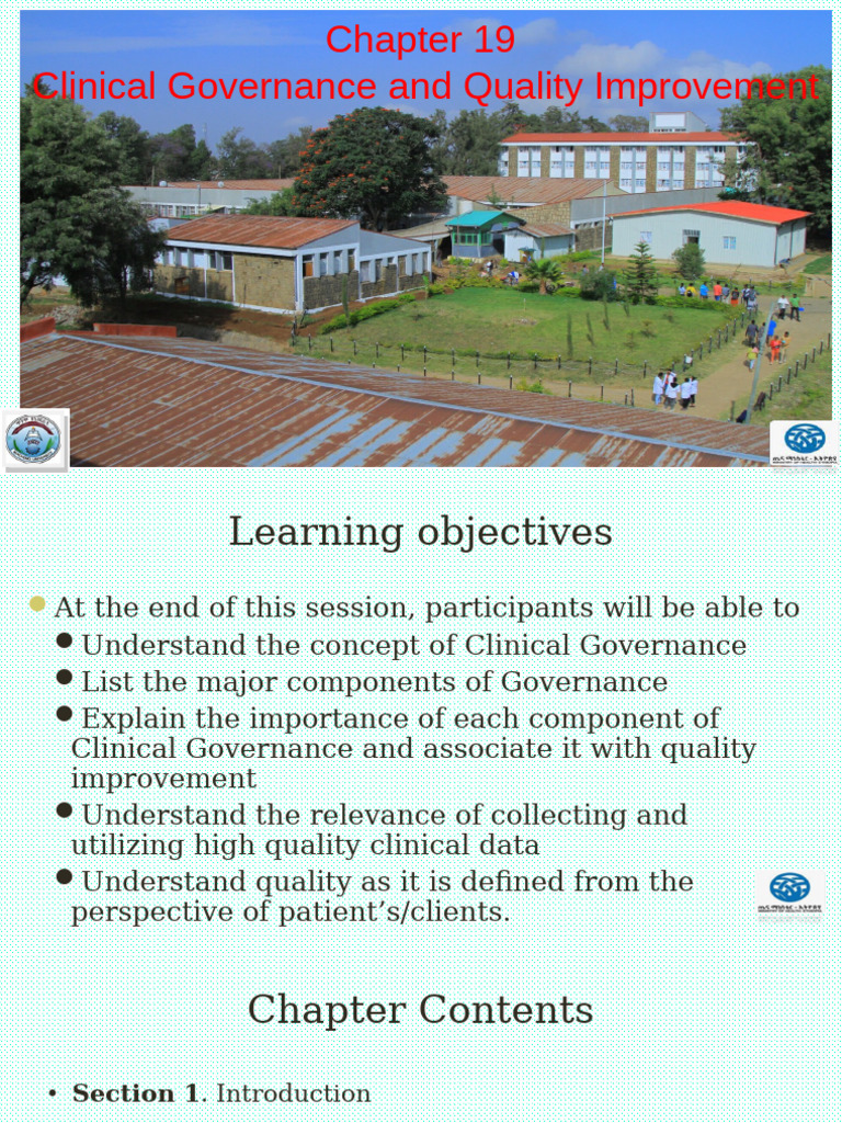 Clinical Governance and Quality Improvement | PDF | Risk | Patient