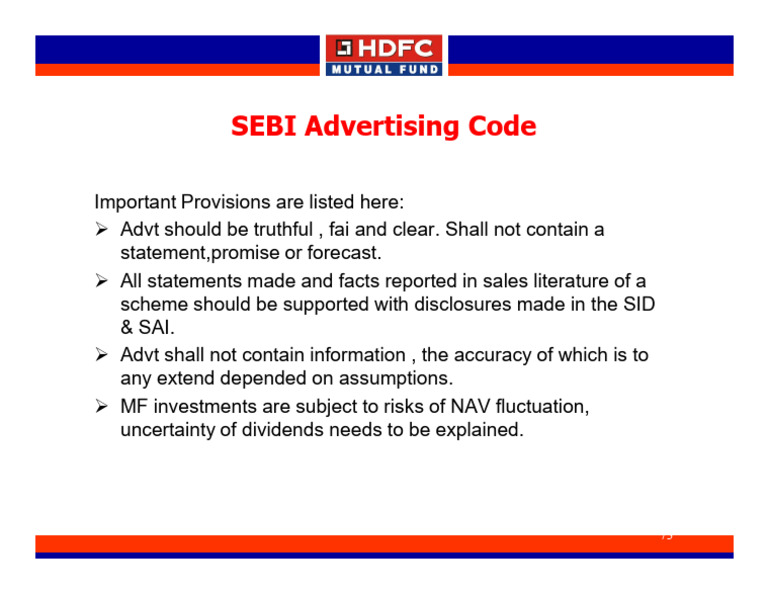 HDFC Training 73 | PDF