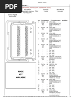 C175B PCM Connector Pinout Details | PDF | Throttle | Vehicle Parts