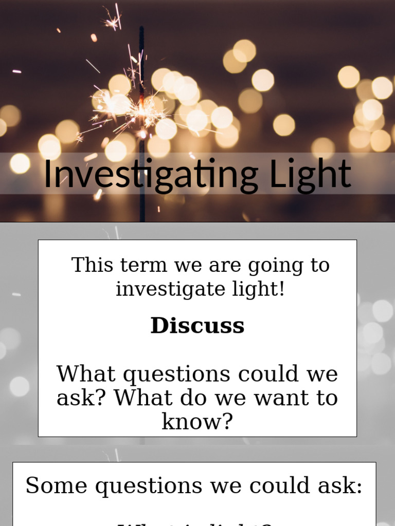 Light Overview Slides | PDF | Eye | Light