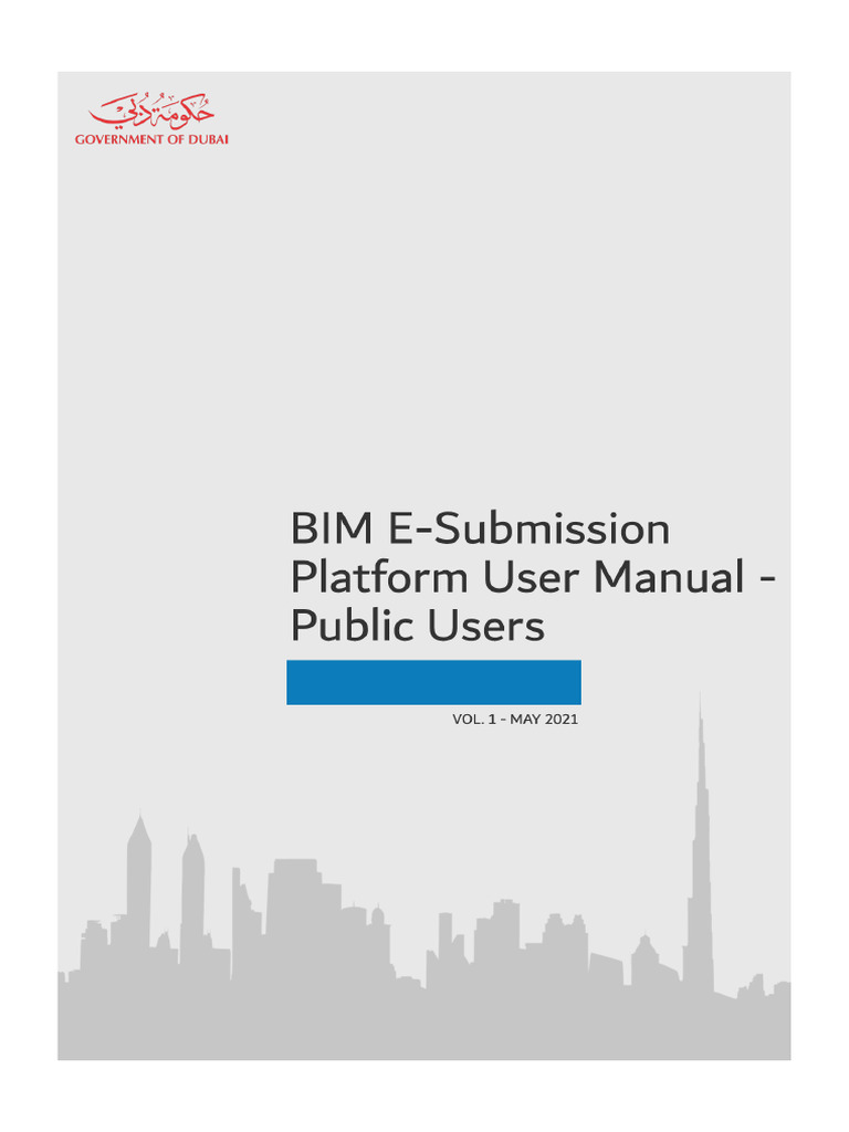 BIM E-Submission User Manual | PDF | Building Information Modeling ...