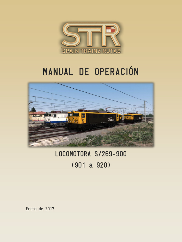 Renfe 269-900 | PDF | Locomotoras | Transporte ferroviario