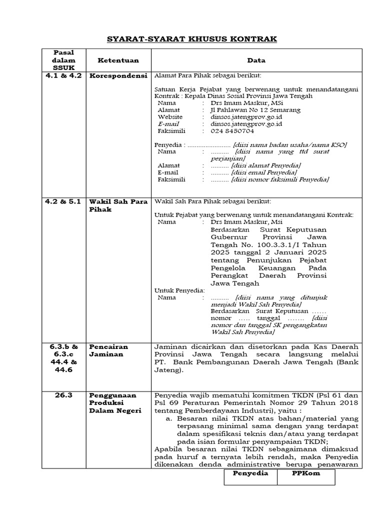 SSKK Margo Widodo | PDF