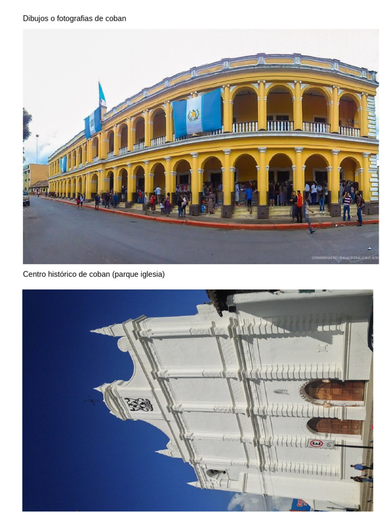 Dibujos o Fotografias de Coban | PDF