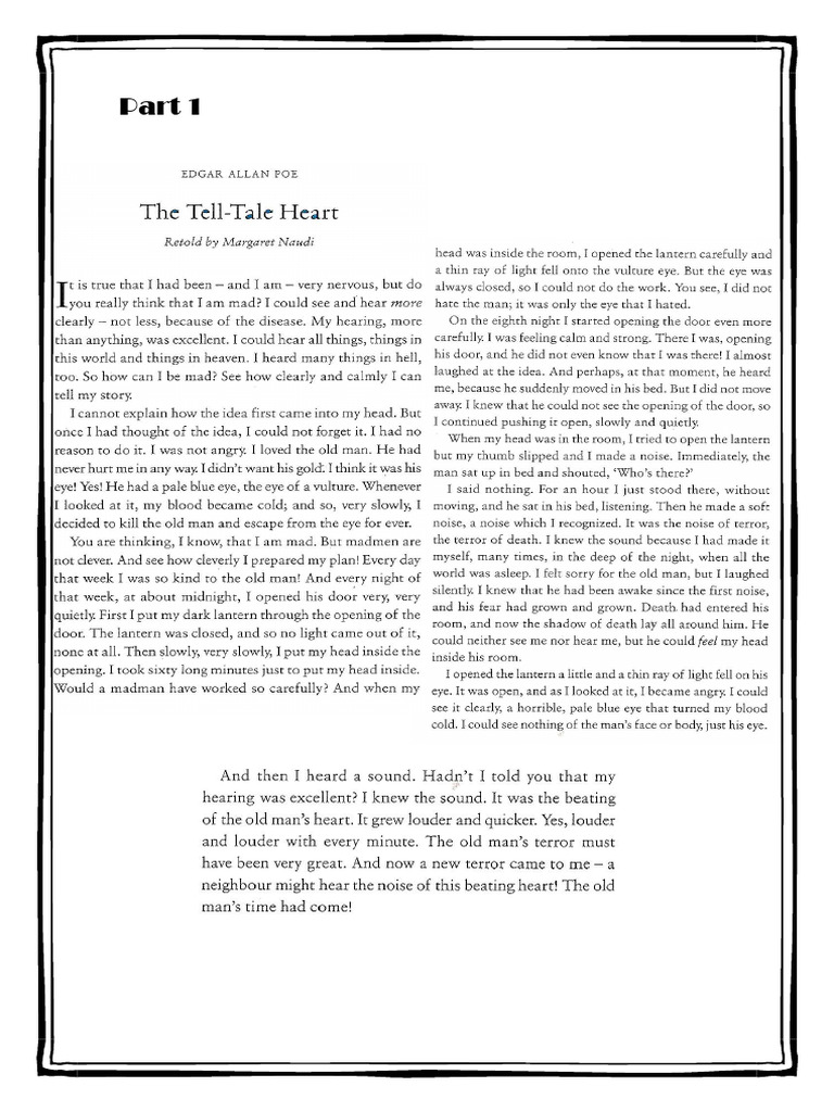 THE TELL TALE HEART - Story | PDF