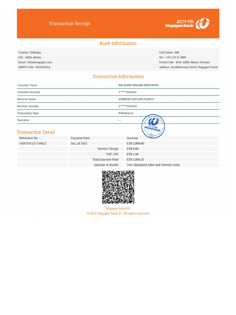 Transaction Details Pdf