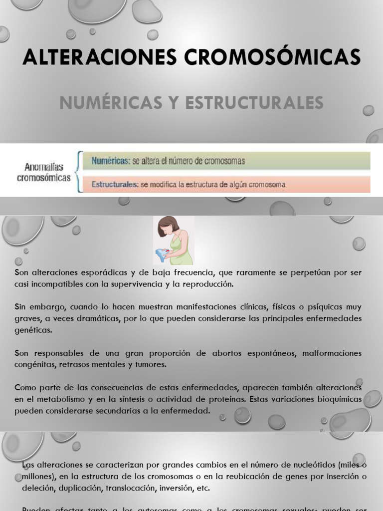 10.alteraciones Cromosómicas | PDF | Cariotipo | Sexo