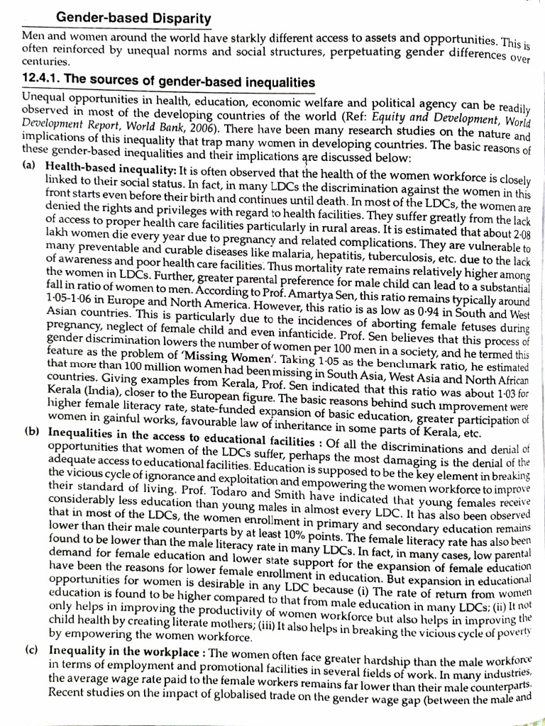 Gender Development Index | PDF | Human Development Index | Economic ...