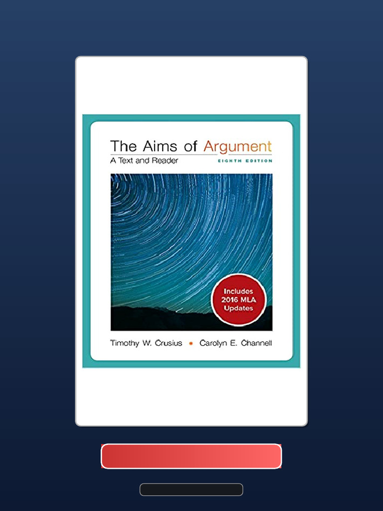 Aims of Argument MLA 2016 UPDATE Official Test Bank | PDF | Multiple ...