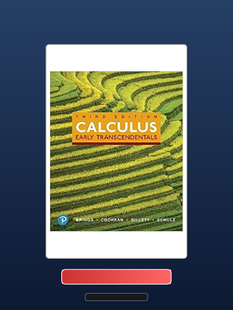 Complete Bundle Calculus Early Transcendentals 3rd Edition Briggs HQ ...