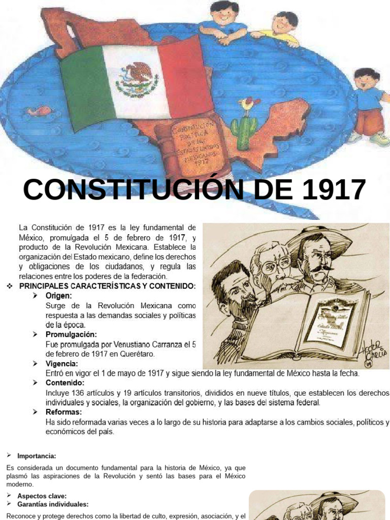 Constitucion de 1917 Expocicion | PDF | México | Constitución