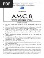 Amc8 2015 | PDF | Mathematics