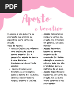 Aposto - o Que É, Tipos, Exemplos e Exercícios | PDF