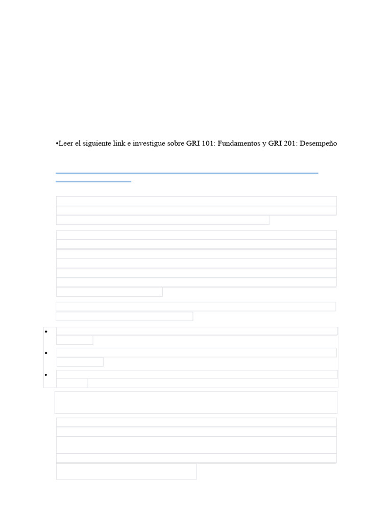 GRI 101 y 201: Fundamentos y Desempeño Económico | PDF ...
