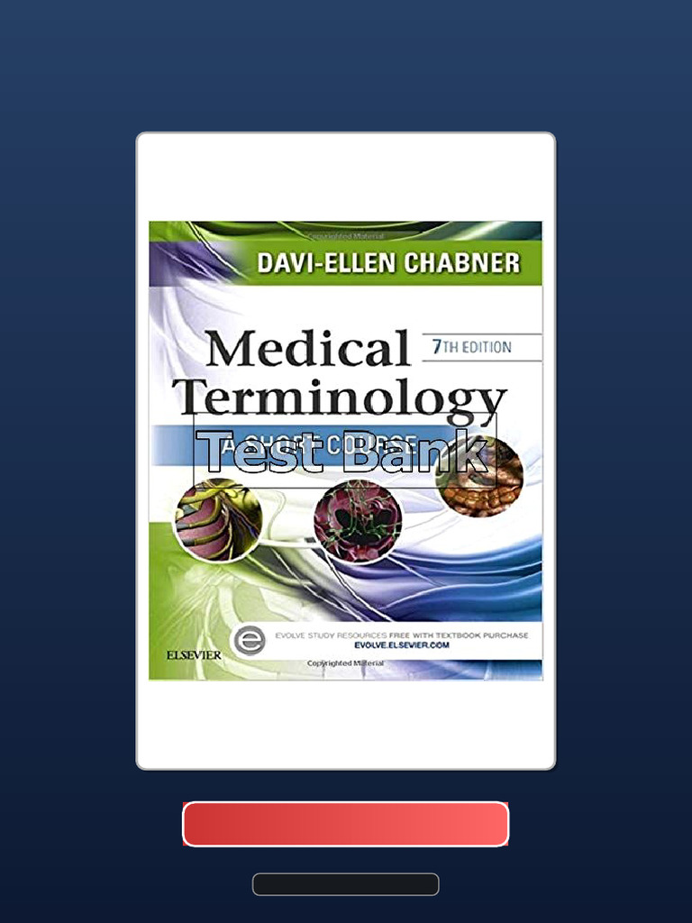 Complete Bundle Medical Terminology A Short Course 7th Edition Chabner ...