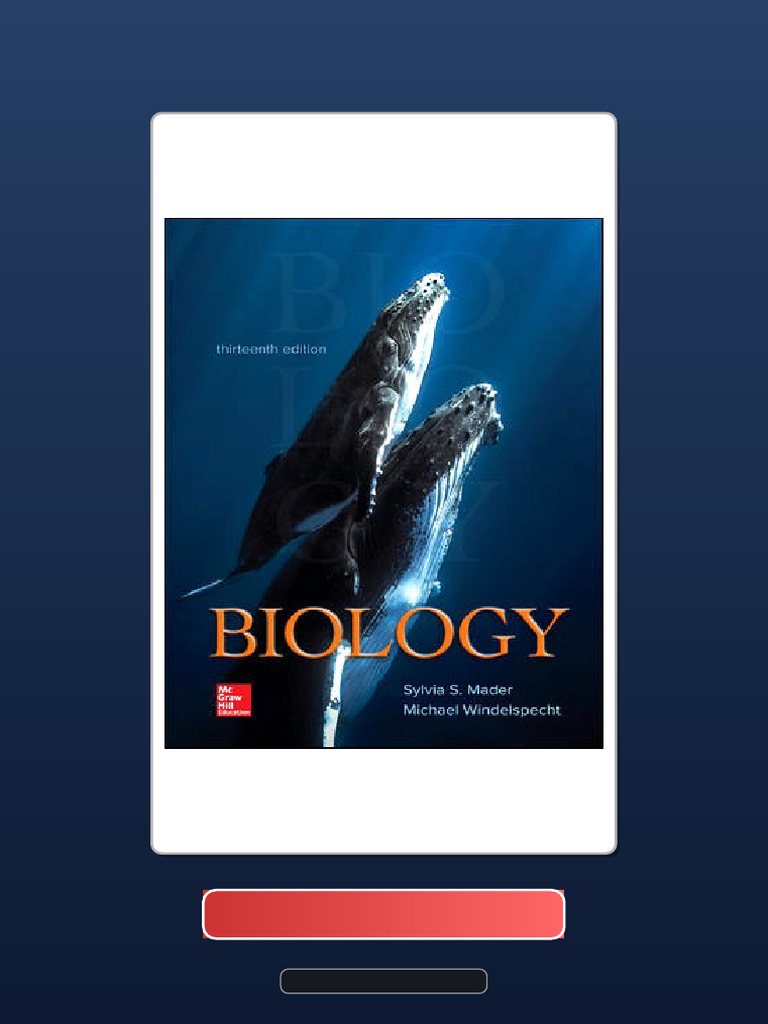 Complete Bundle Biology 13th Edition Mader HQ File | PDF | Evolution ...