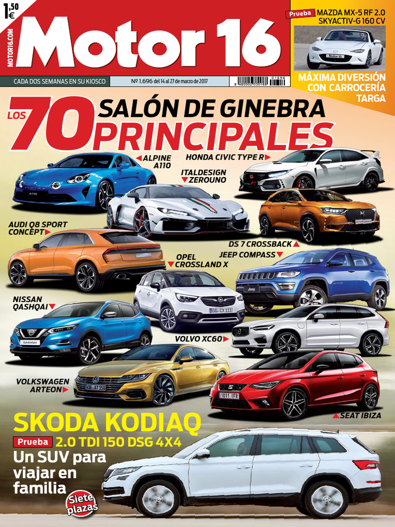 Revista Motor 16 14-3-17 | PDF | Vehículo de motor | Coche