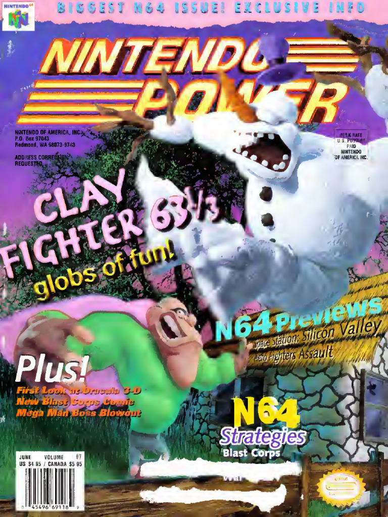 Nintendo Power Subscription Offer | PDF | Mario | Electronic Publishing