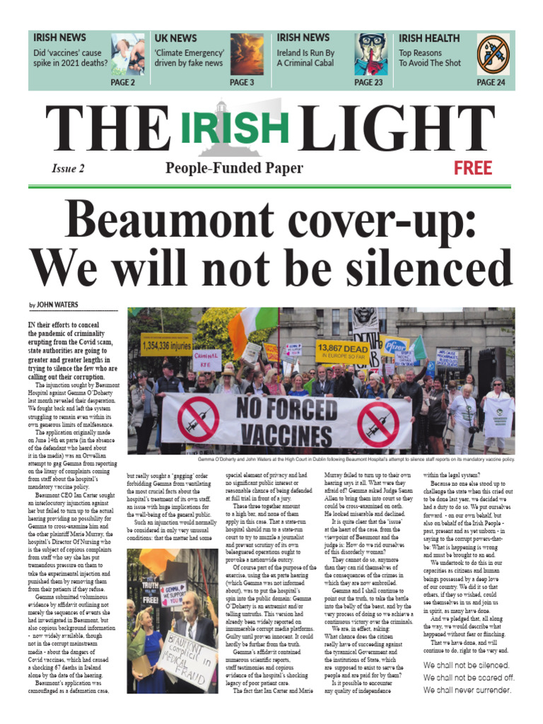The Irish Light 2 Full | PDF | Climate Change | Influenza