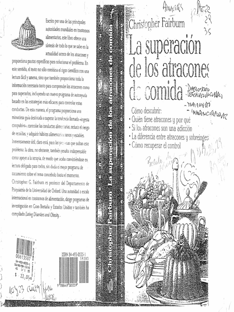 1995 - Christopher G. Fairburn - La Superación de Los Atracones de ...