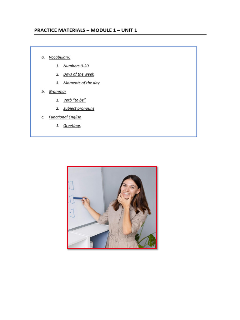 Practice Exercises - Module 1 Class 1 | PDF | Language Mechanics | Languages