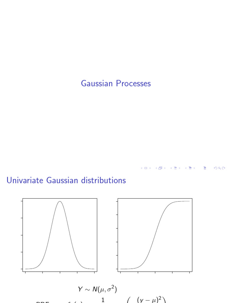 Class Gaussian Process 2024 | PDF | Normal Distribution | Probability Density Function