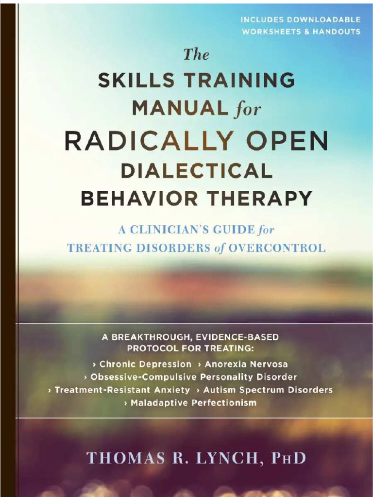 DBT Skills Training Manual 2018 | PDF | Dialectical Behavior Therapy ...