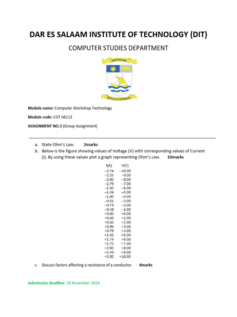 Assignment No3 | PDF