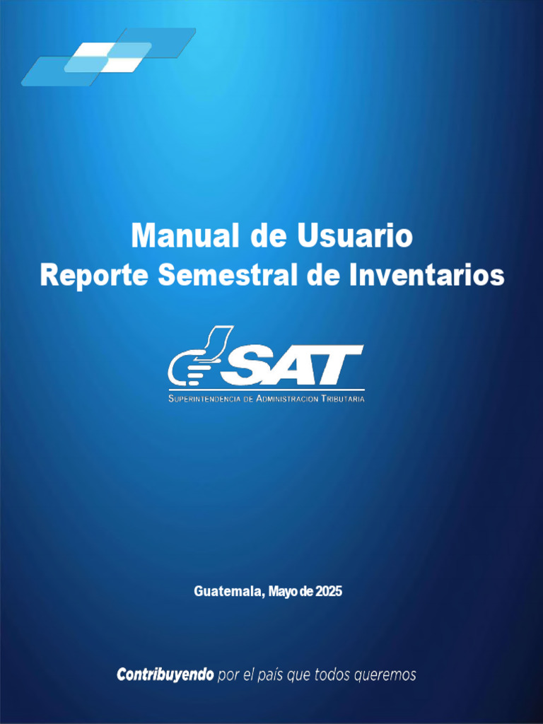 Manual de Usuario Reporte de Inventarios | PDF | Archivo de computadora ...