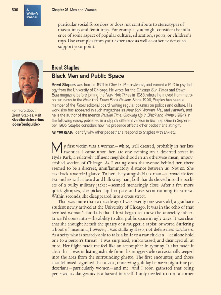 Black Men Public Spaces | PDF