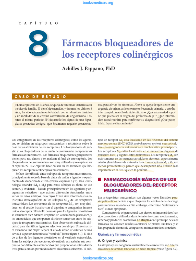 Farmaco | PDF | Acetilcolina