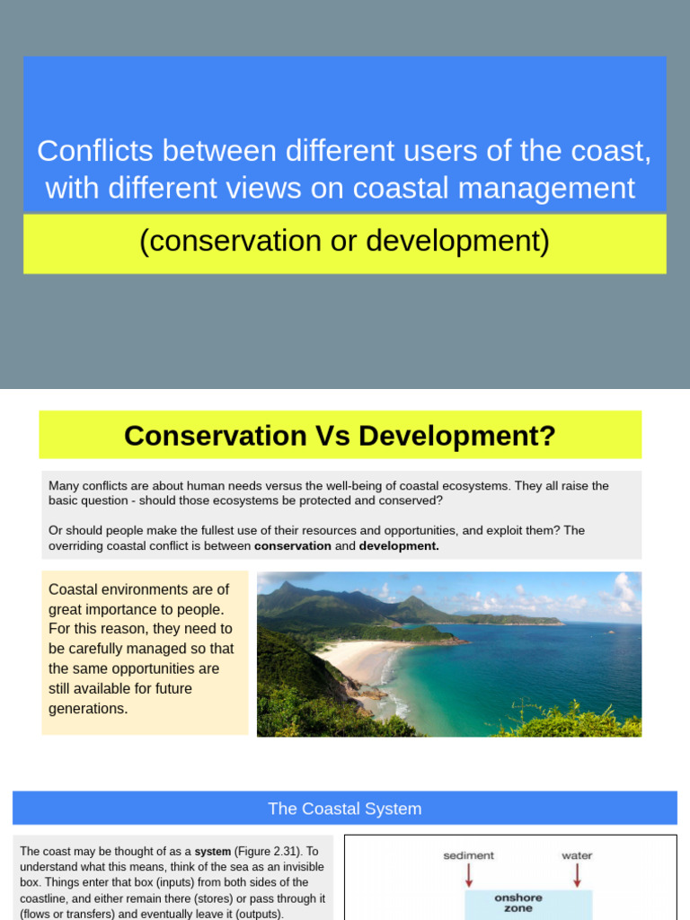Chloe Zhang - 1. Conflicts Between Different Users of The Coast NEW ...