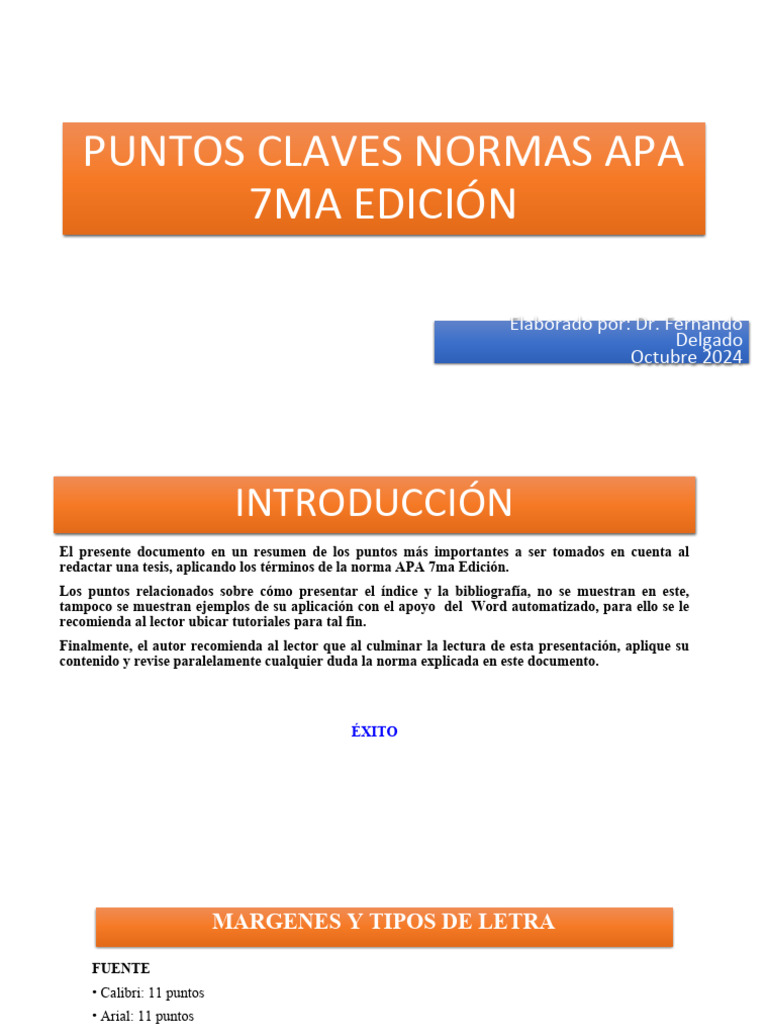 Normas APA 7ma Edición: Puntos Clave | PDF | Comunicación escrita ...