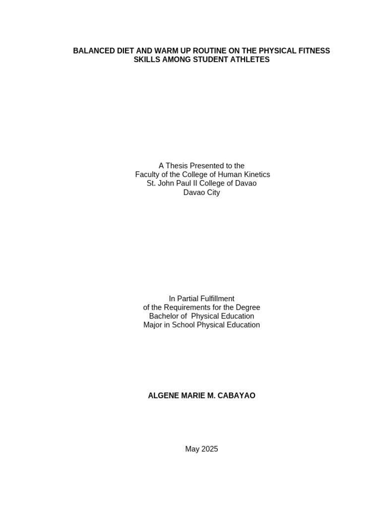 Chapter 1 4 - Algene Marie M. Cabayao For Grammarian | PDF | Diet (Nutrition) | Diet & Nutrition