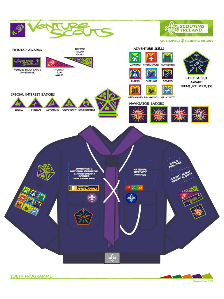 Venture Scout Uniform and Badges | PDF