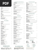 Zula Dinner Menu Zula July 2024 | PDF | Salad | Grilling