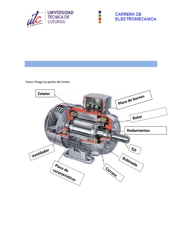 Partes de Un Motor | PDF