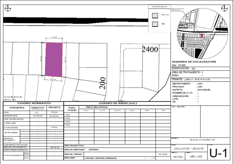 Cesar - Plano U | PDF | Planificación urbana