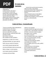 Oración del Credo Completa | PDF