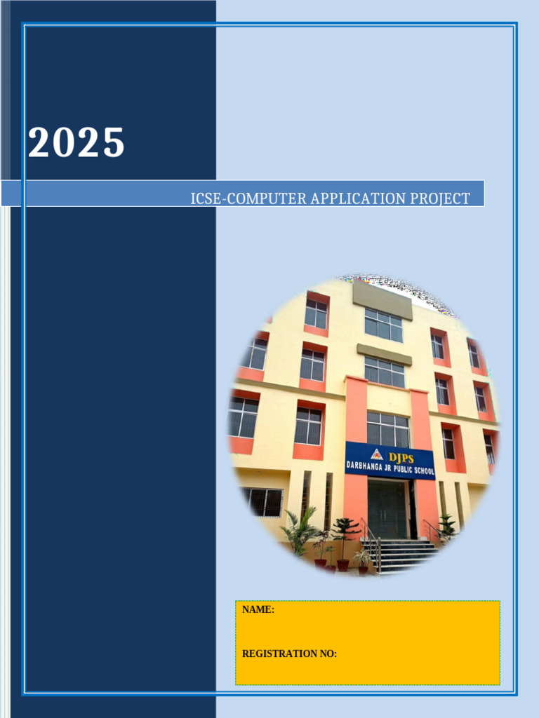 Icse-2025-Computer Application-Project | PDF | Method (Computer Programming) | String (Computer ...