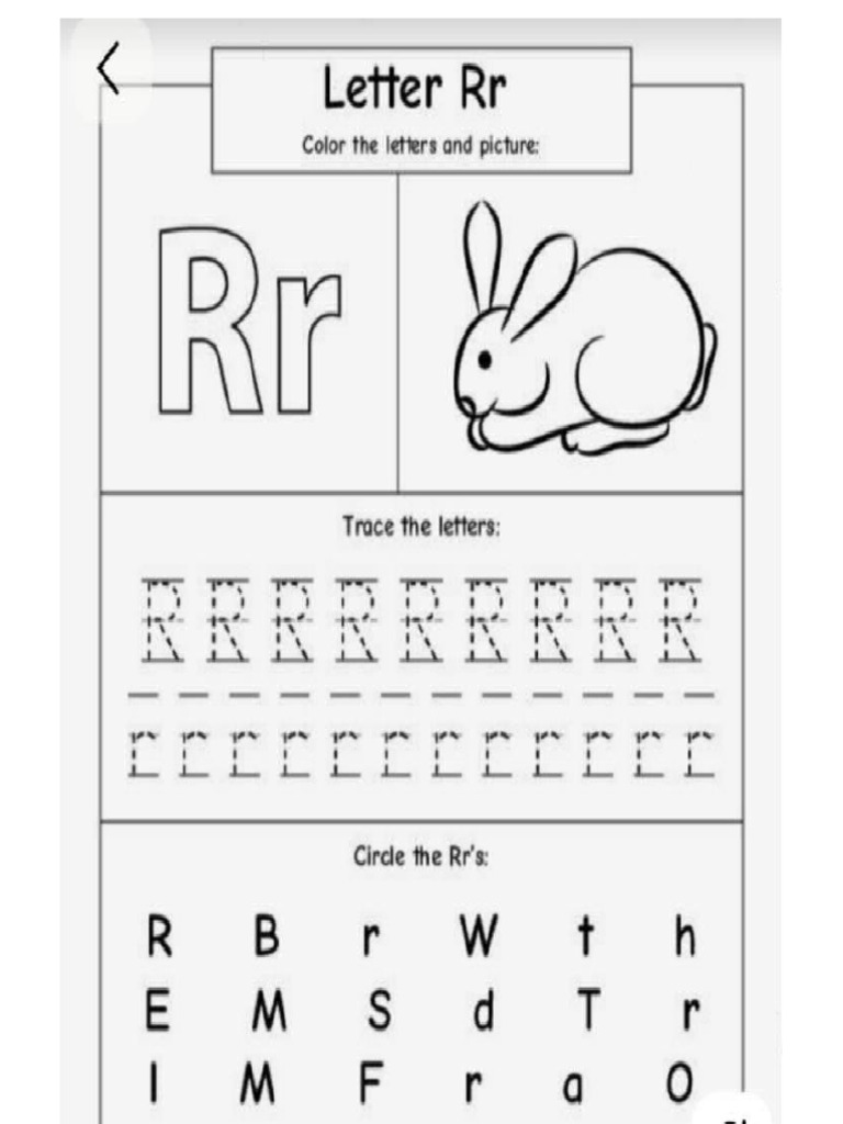 Letter R | PDF