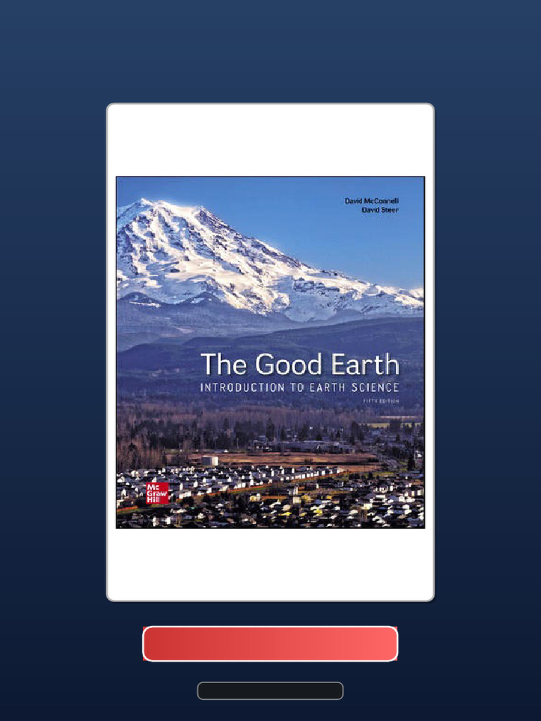 Complete Bundle The Good Earth Introduction To Earth Science 5th ...