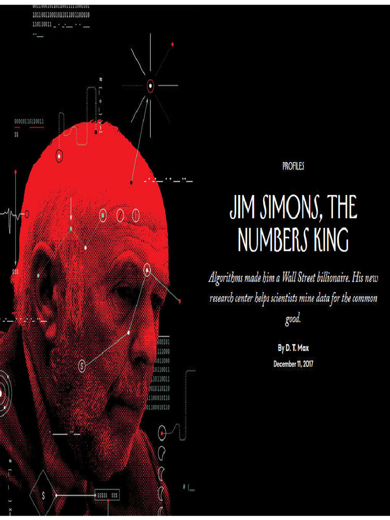 Jim Simons, The Numbers King The New Yorker | PDF