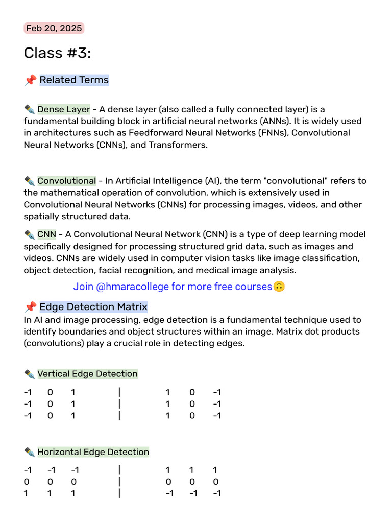 Day 3 - Math & Convolution | PDF | Vision | Graphic Design